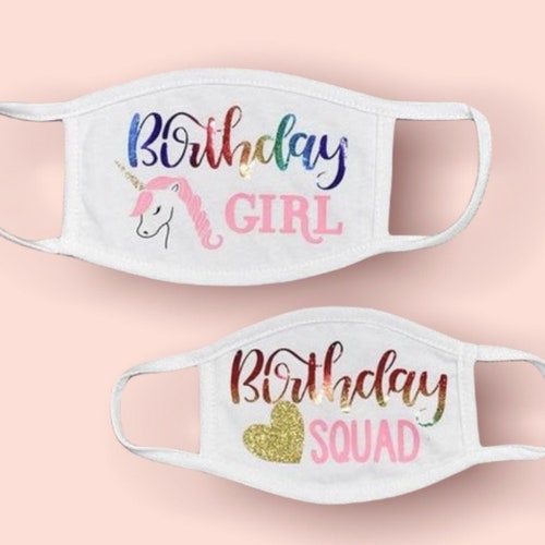 Happy Birthday Mask - Etsy