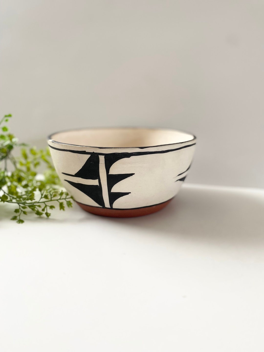 Native American Style Pottery Bowl - Etsy