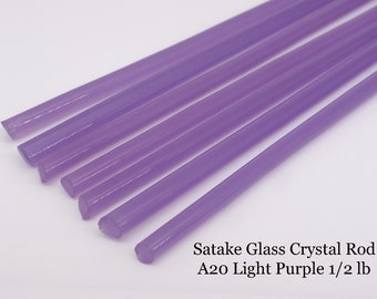 Satake Glass Crystal Rod 19 Colors Sample Packabout 1lb Lead Glass ...