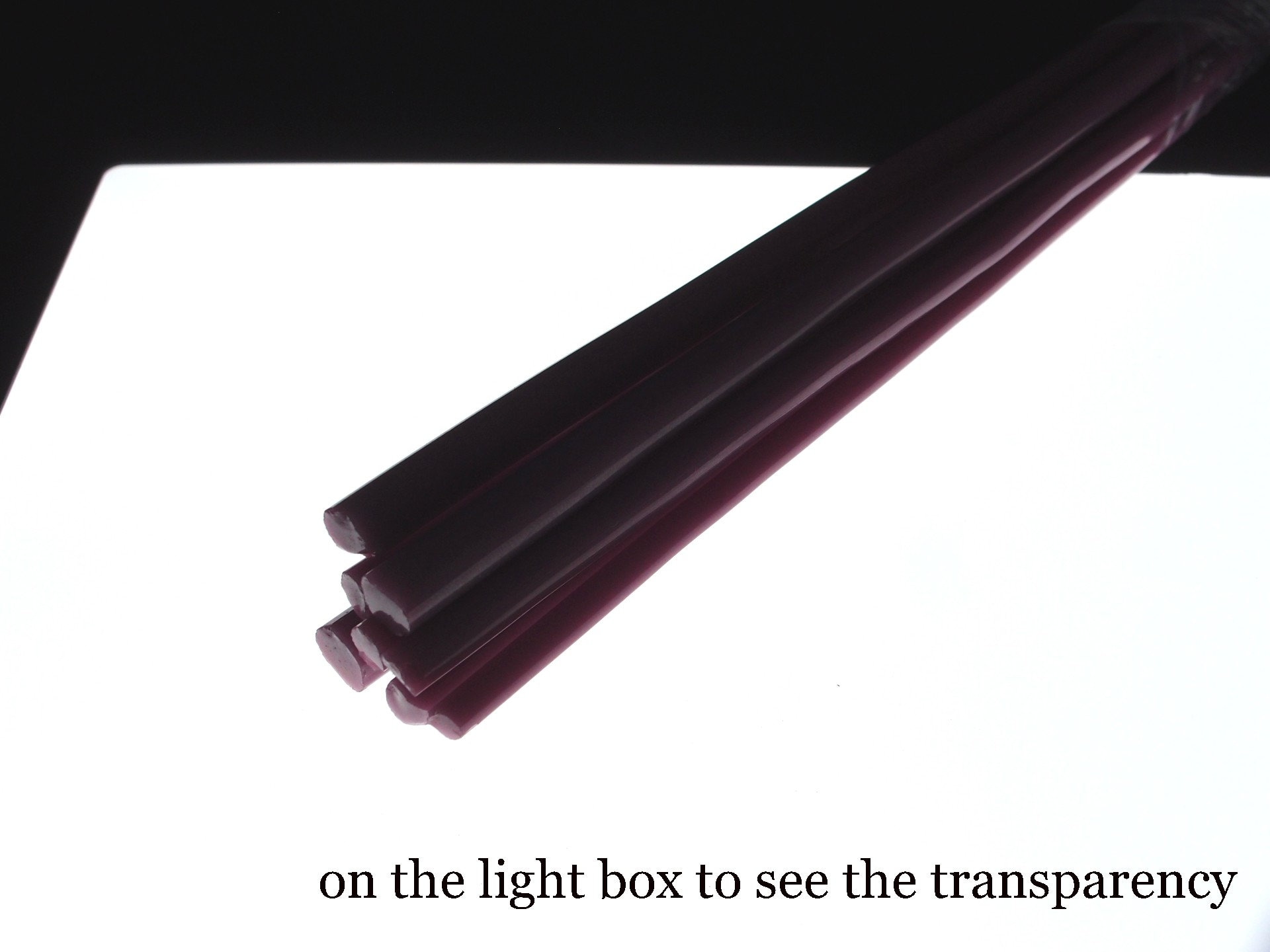 Satake Glass S23 Crystal Rod Violet 1/2 Lb Pack for Lampwork,lead Glass ...