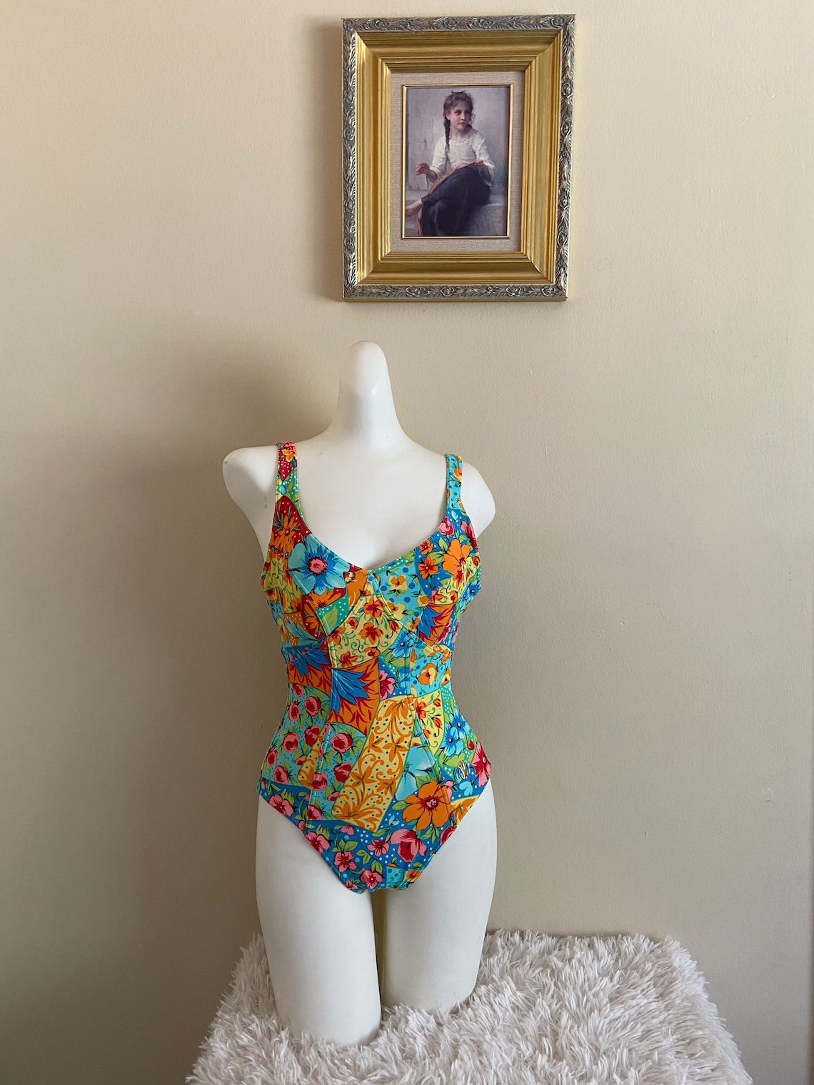 Y2k Retro One Piece Swim Suit Etsy