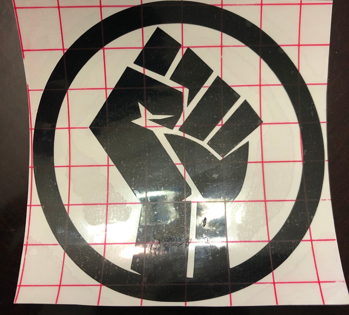 Black Lives Matter BLM Vinyl Sticker Decal for Car Truck Bumper 001 ...