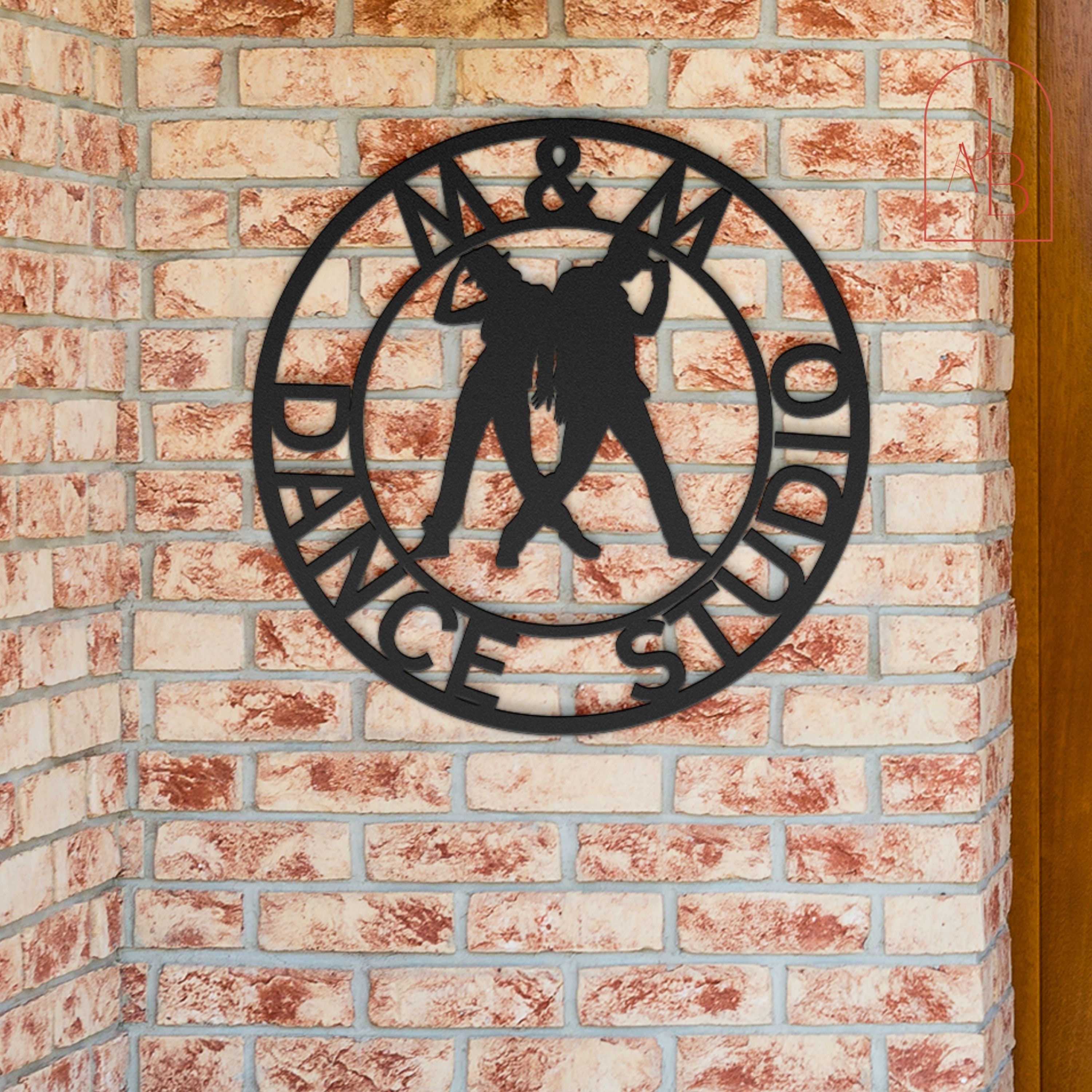 Custom Music Studio Metal Wall Art Outdoor Music Studio Sign ...