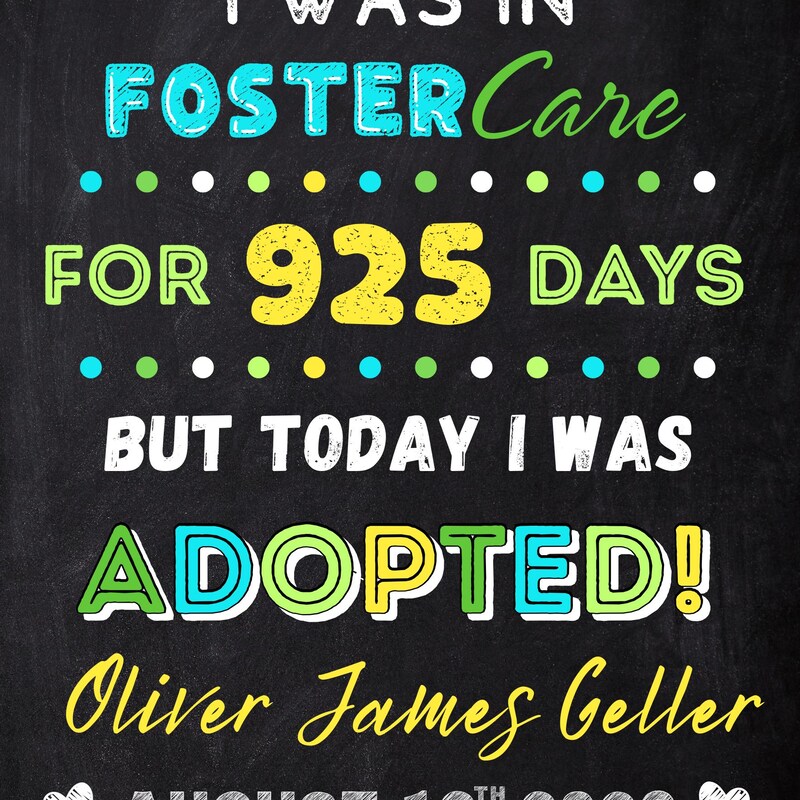 Foster Care Sign - Etsy