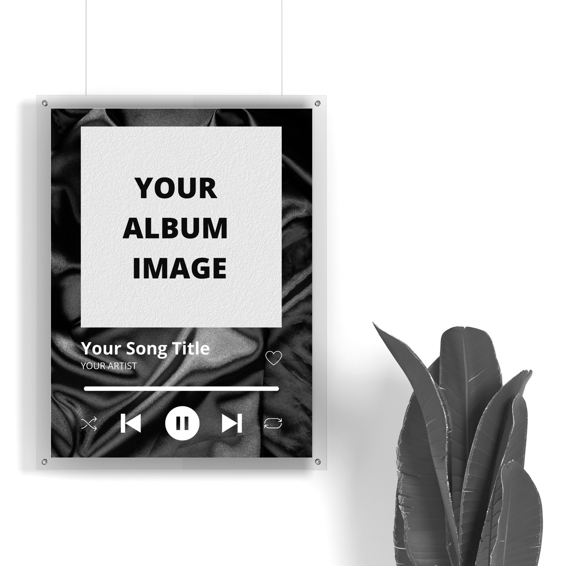 Art & Collectibles Music & Movie Posters Spotify song poster song ...