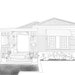 Original Fine Line Drawing of a Queenslander House - Australian ...