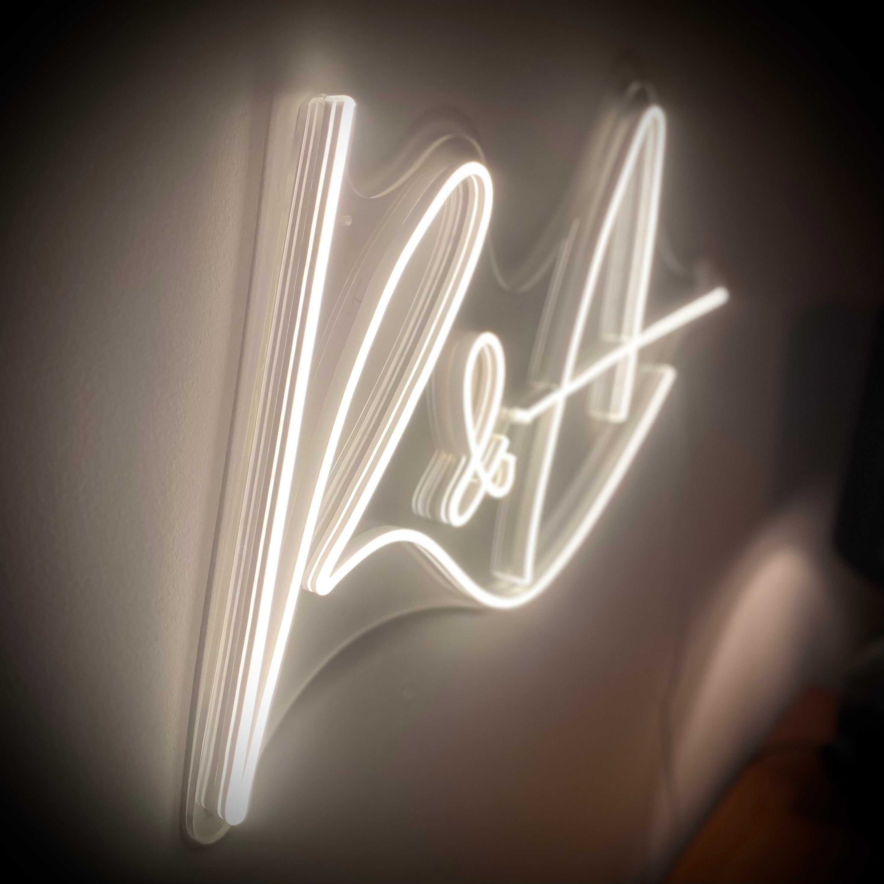 Initials / Monogram Custom LED Neon-style Wedding Sign - Etsy
