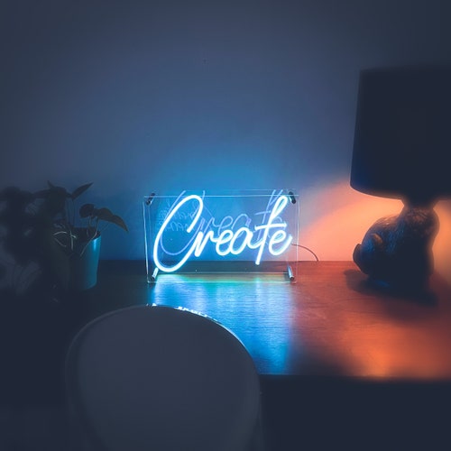 CUSTOM LED Neon Sign Name Light Box Custom Neon Sign - Etsy Canada