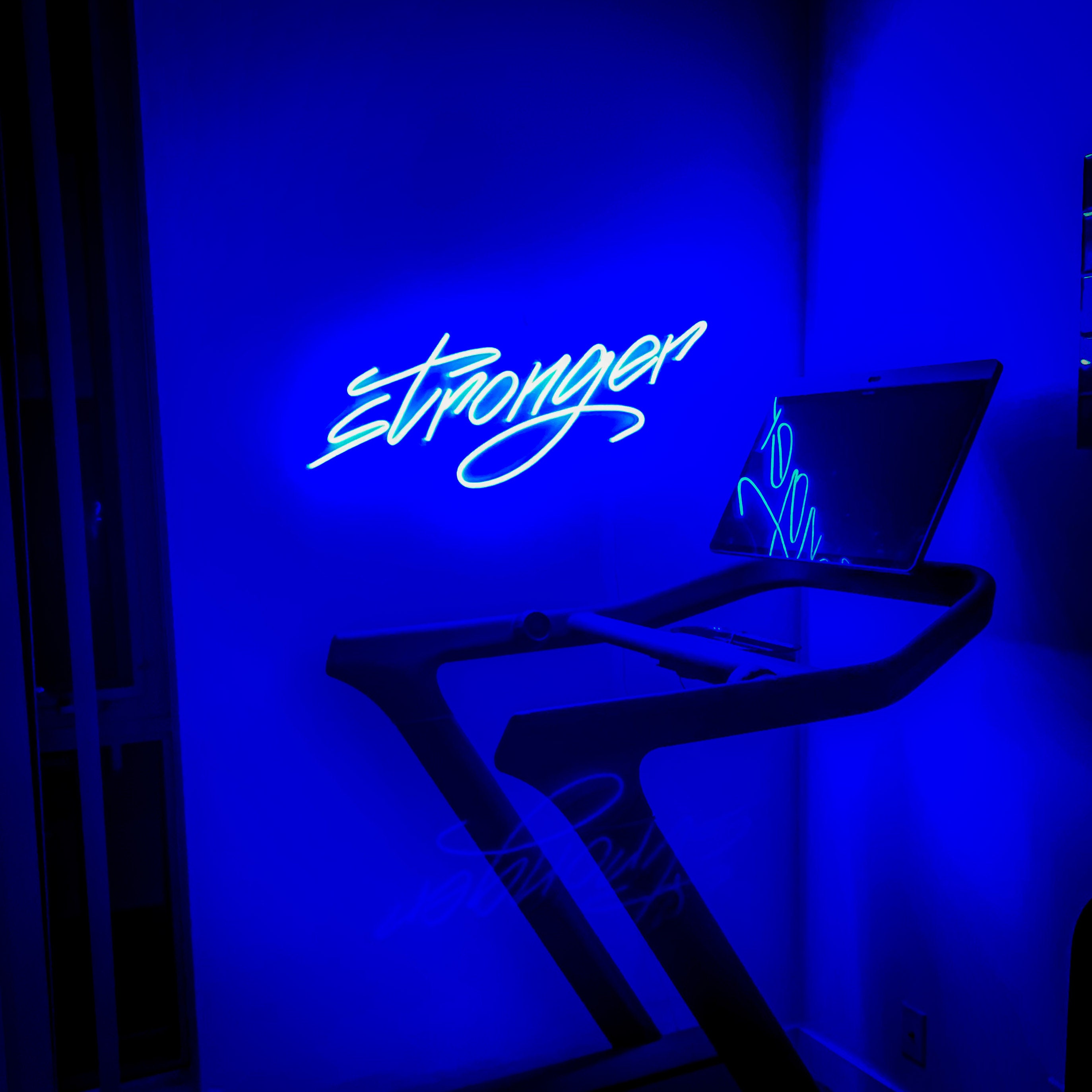 Stronger Custom LED Neon-style Home Gym Sign - Etsy