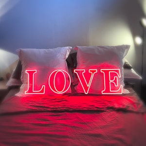 LED Neon Style Sign - LOVE - Etsy