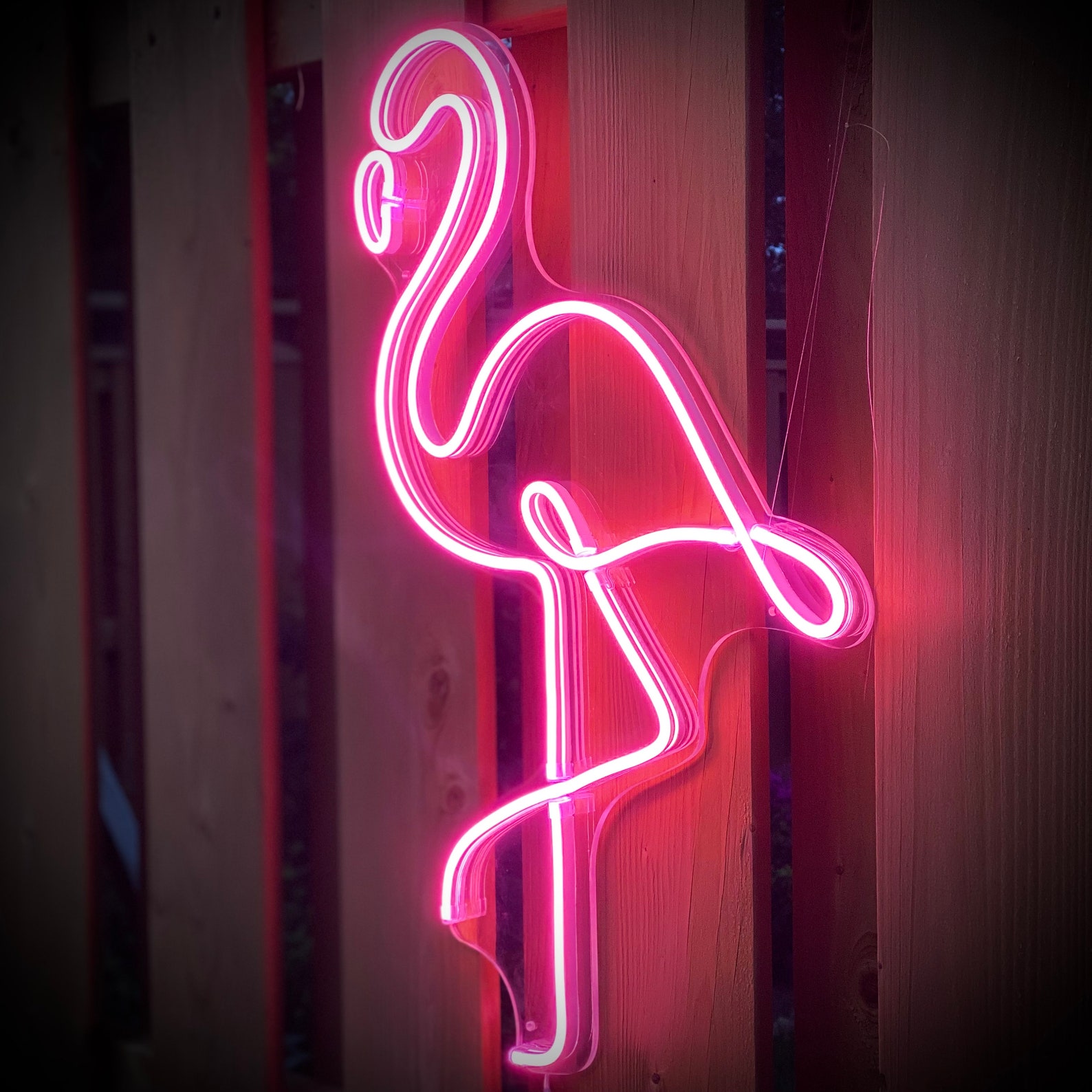 LED Neon Outdoor Sign Flamingo Custom Neon Sign Neon Sign - Etsy
