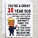 Funny 58th Birthday Card, Funny 58th Birthday Card, 58th Birthday Gift ...
