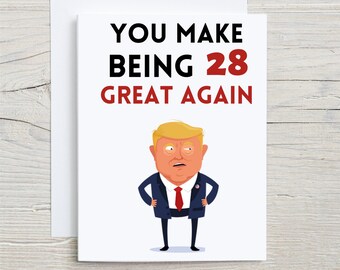 Is You 28 Birthday Card Funny Birthday Card 28 Year Old - Etsy