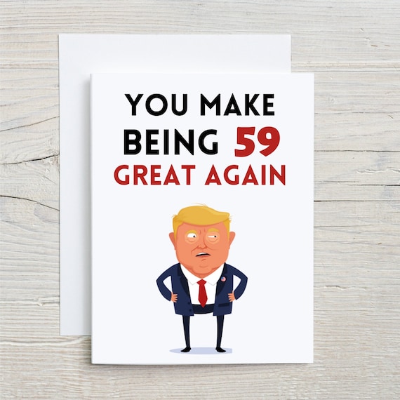 Funny 59th Birthday Card funny 59th birthday card 59th | Etsy