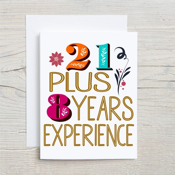 Funny 29th Birthday Card 29th birthday card 29th birthday | Etsy