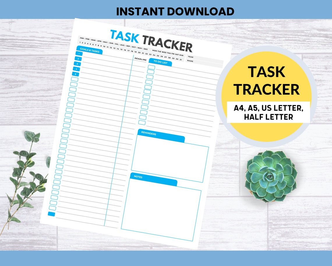 task-tracker-task-planner-daily-task-tracker-daily-tasks-etsy