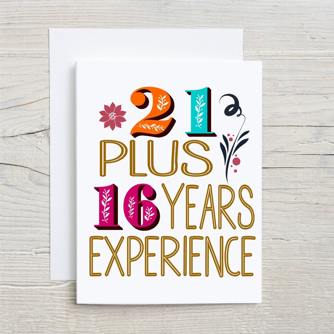 37th Birthday Card, Funny 37th Birthday Card, 37th Birthday Gift Idea ...