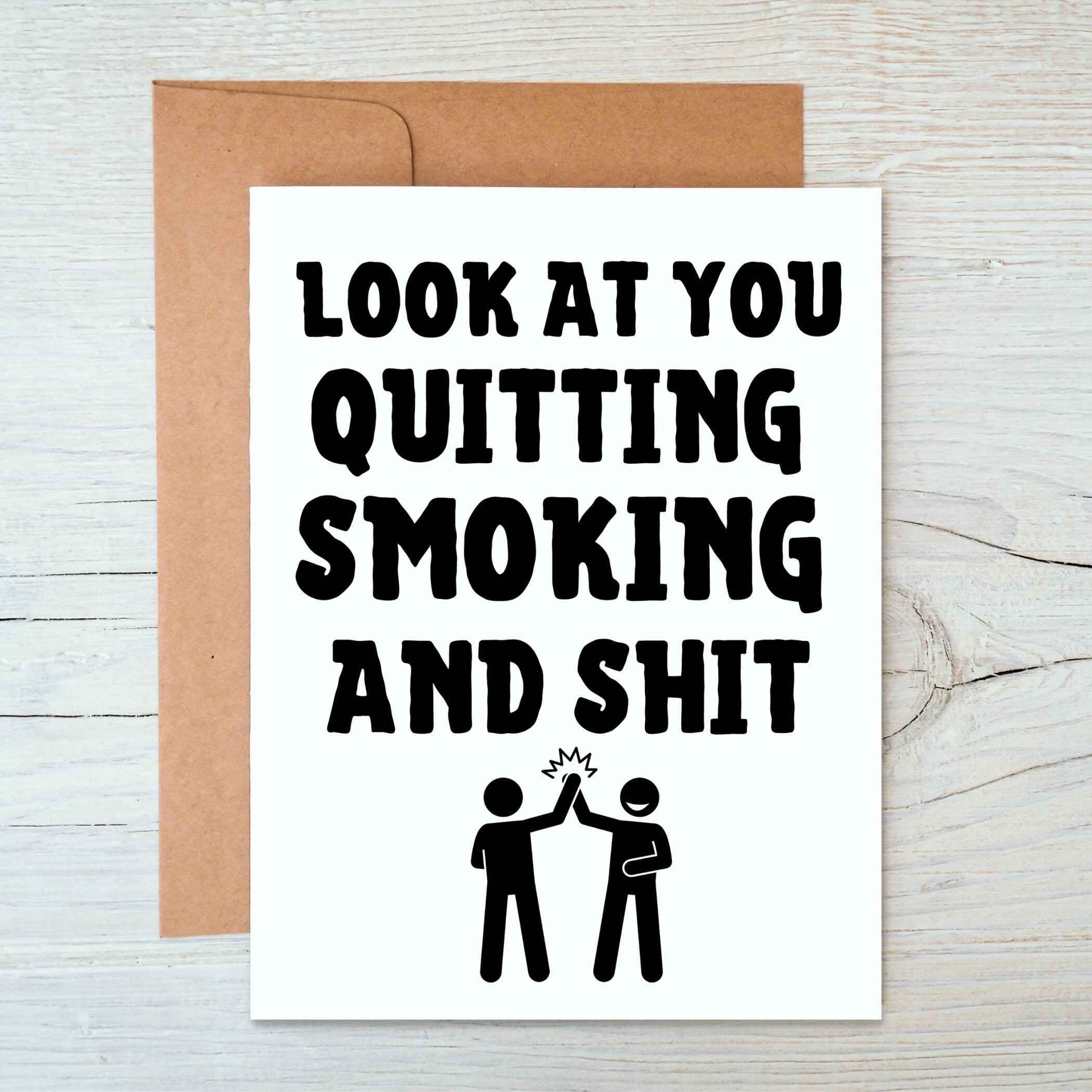 You've Quit, Greetings Card, Well Done, Stopped Smoking ...
