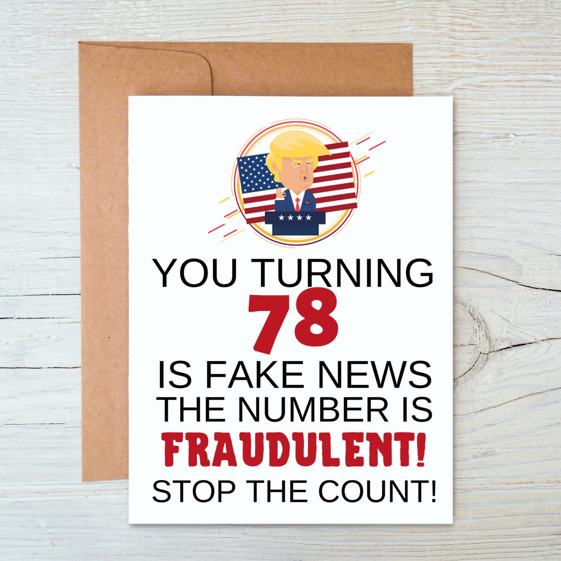 78th Birthday Card, 78th Birthday Gift, 78th Birthday, Birthday Card ...