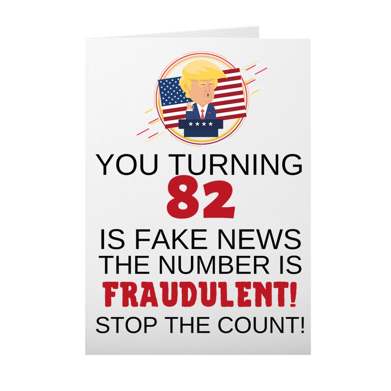 82nd Birthday Card, Funny 82nd Birthday Card, 82nd Birthday Gift Idea ...