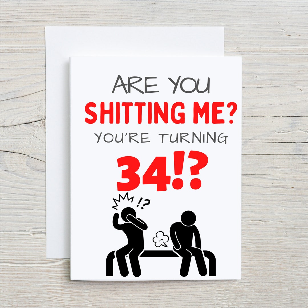 Lustige 34. Geburtstagskarte Lustige Trump 34. - Etsy.de