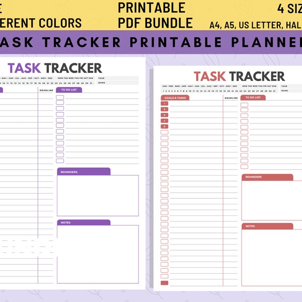 Daily Tasks Tracking - Etsy
