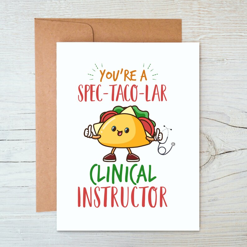 Clinical Instructor, Nurse Appreciation, Medical Thank You, Nursing ...