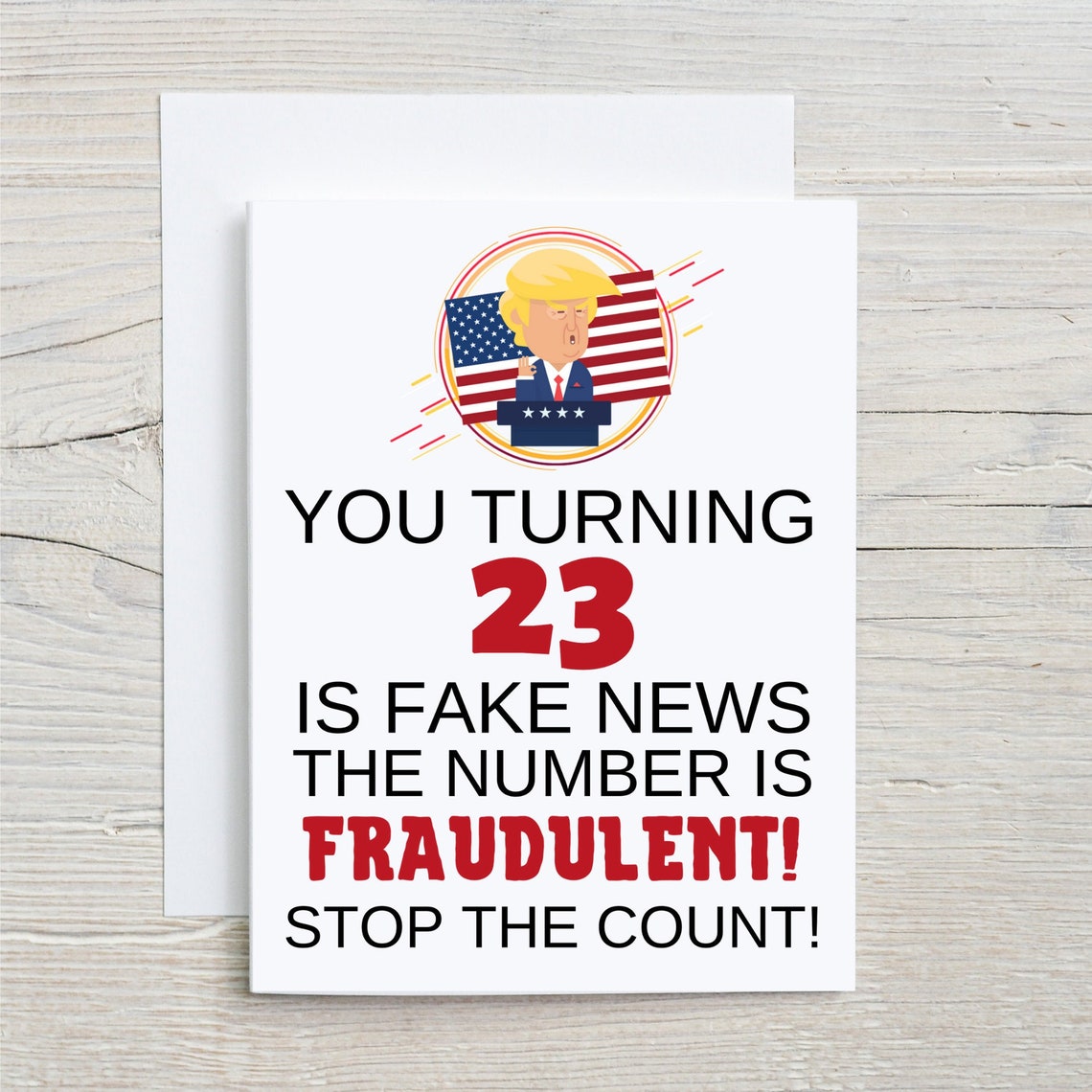 Funny 23rd Birthday Card, Funny 23rd Birthday Card, 23rd Birthday Gift ...