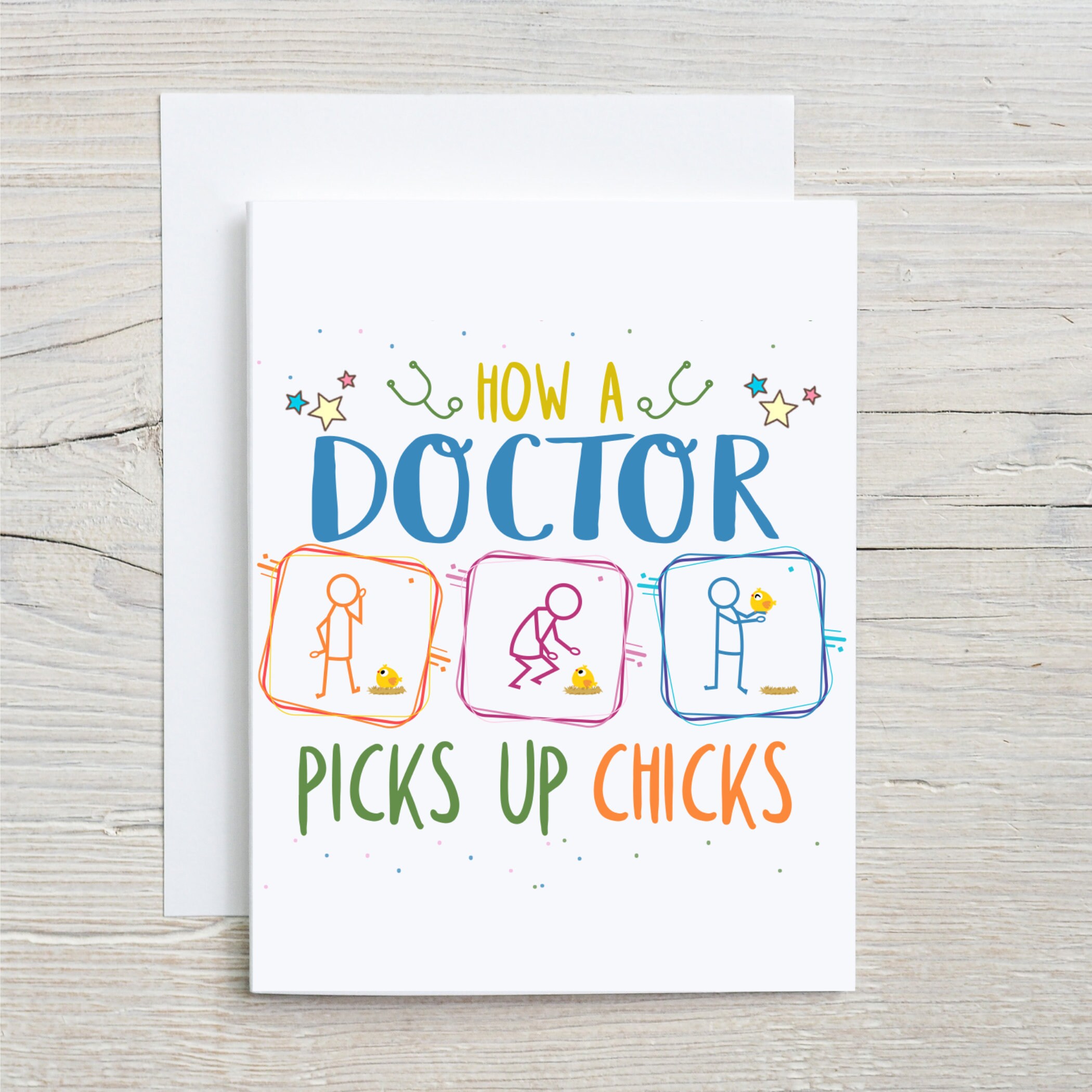 Doctor Card, Graduation Card, Funny Doctor Card, Doctor, Gift for ...