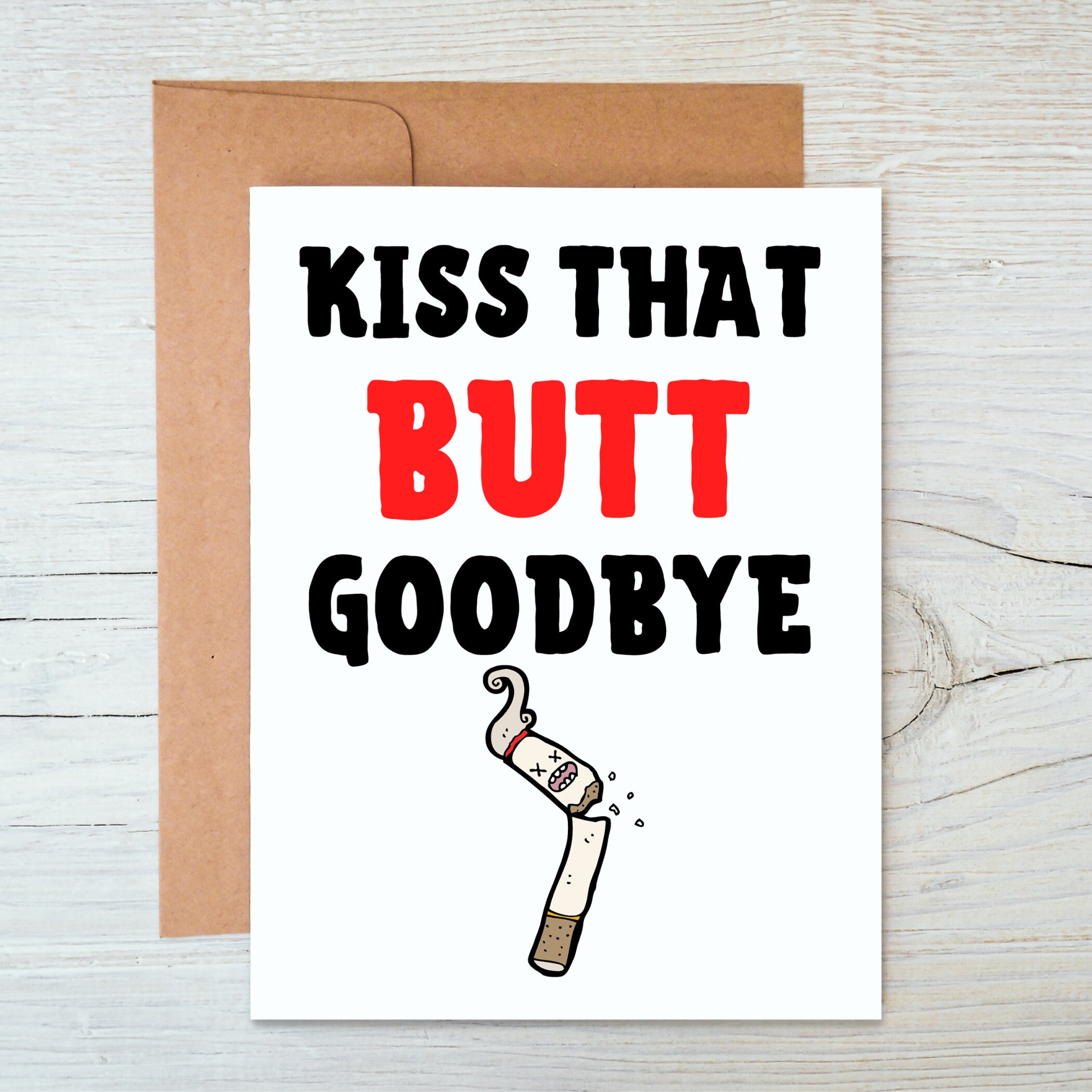 Quit Smoking Congratulations Gift, Quitting Smoking Gift Idea, Quit ...