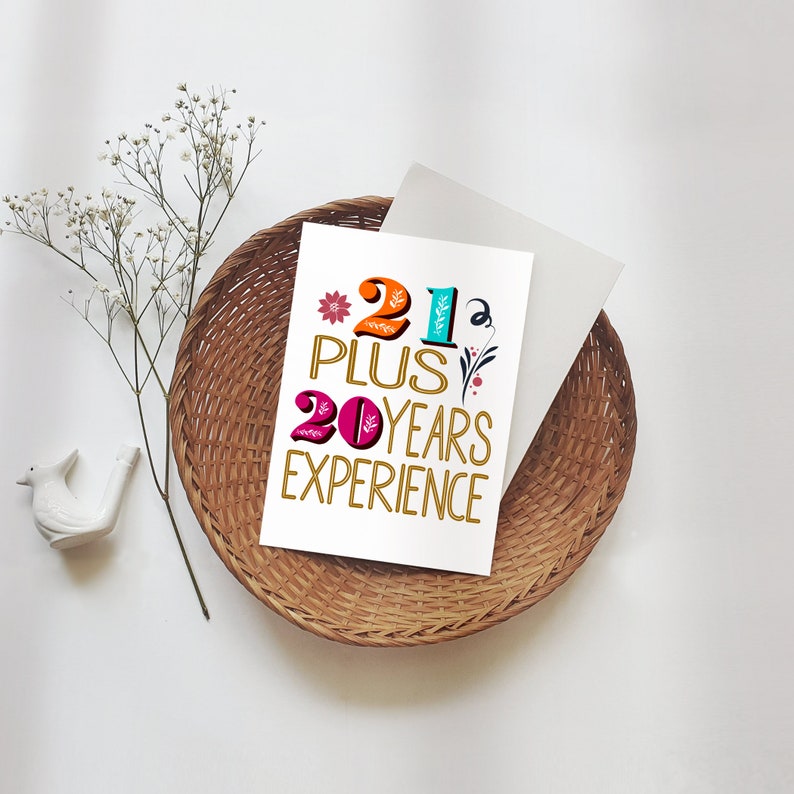 Best 41st Birthday Card, Funny 41st Birthday Card, 41st Birthday Gift ...