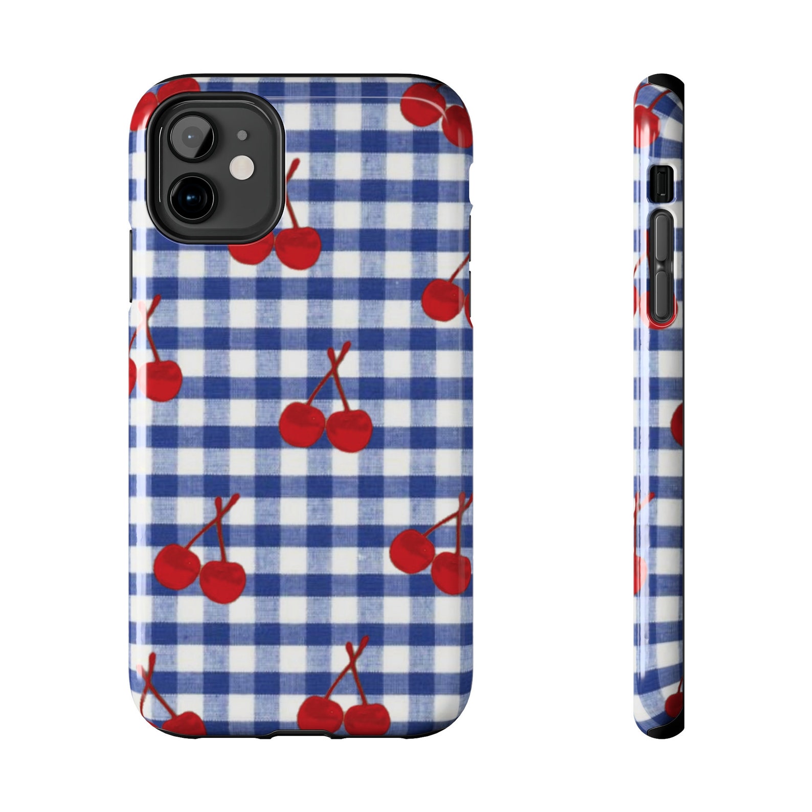 Cherry Phone Case, Art, Trendy, Retro - Tough and Slim Cases - Etsy