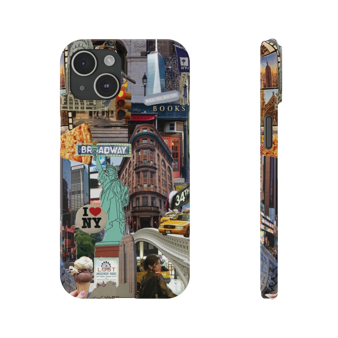 NYC Inspired Phone Case, Vintage Art, Trendy, Retro, Aesthetic - Tough ...