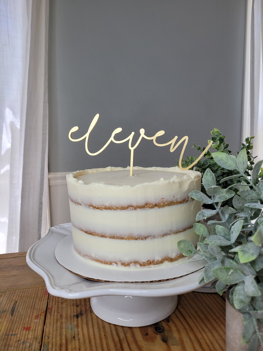 11 Cake Topper | Eleven Cake Topper | Eleven Birthday Decorations ...