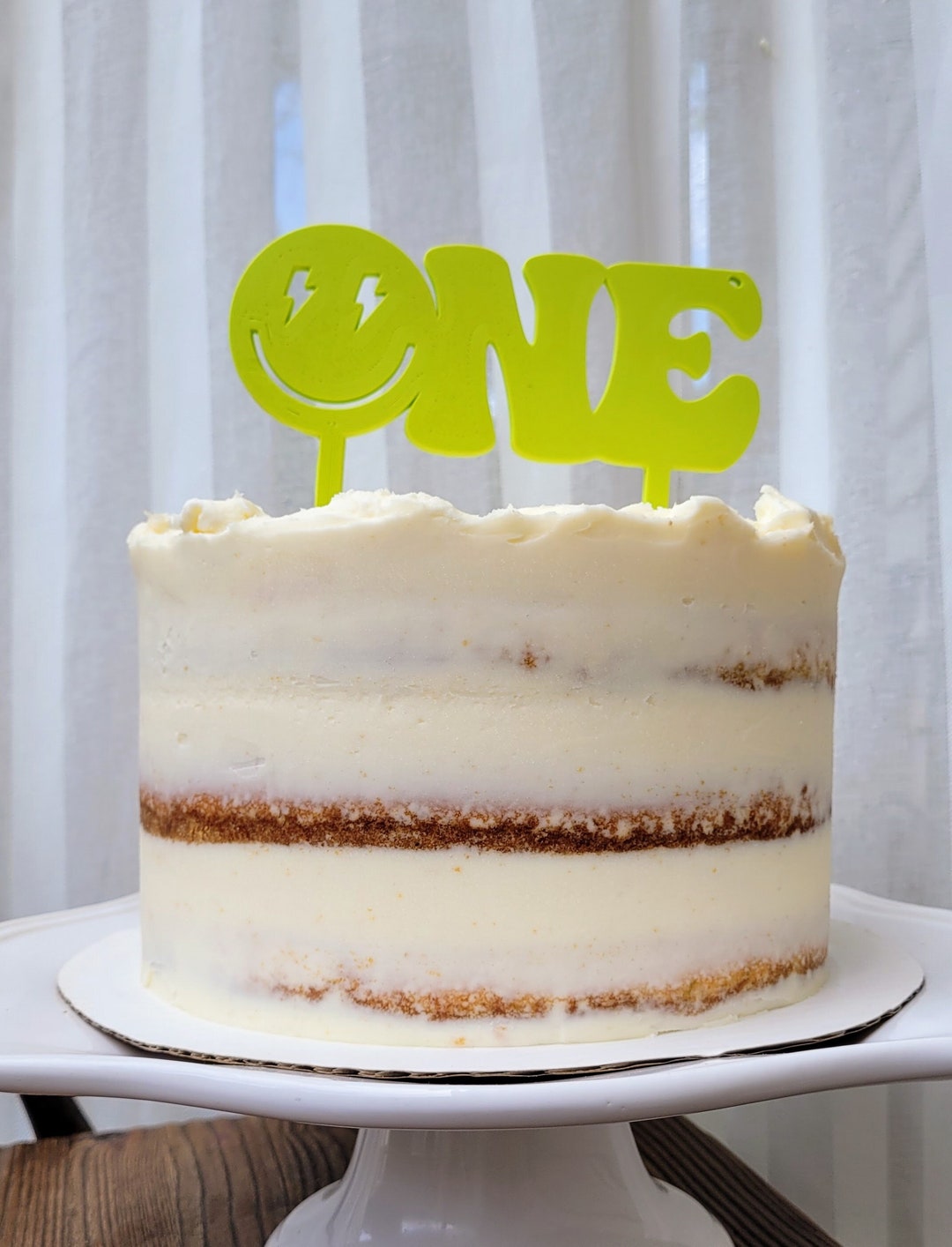 One Smiley Face Cake Topper | One Rad Dude Cake Topper | Rad Little ...