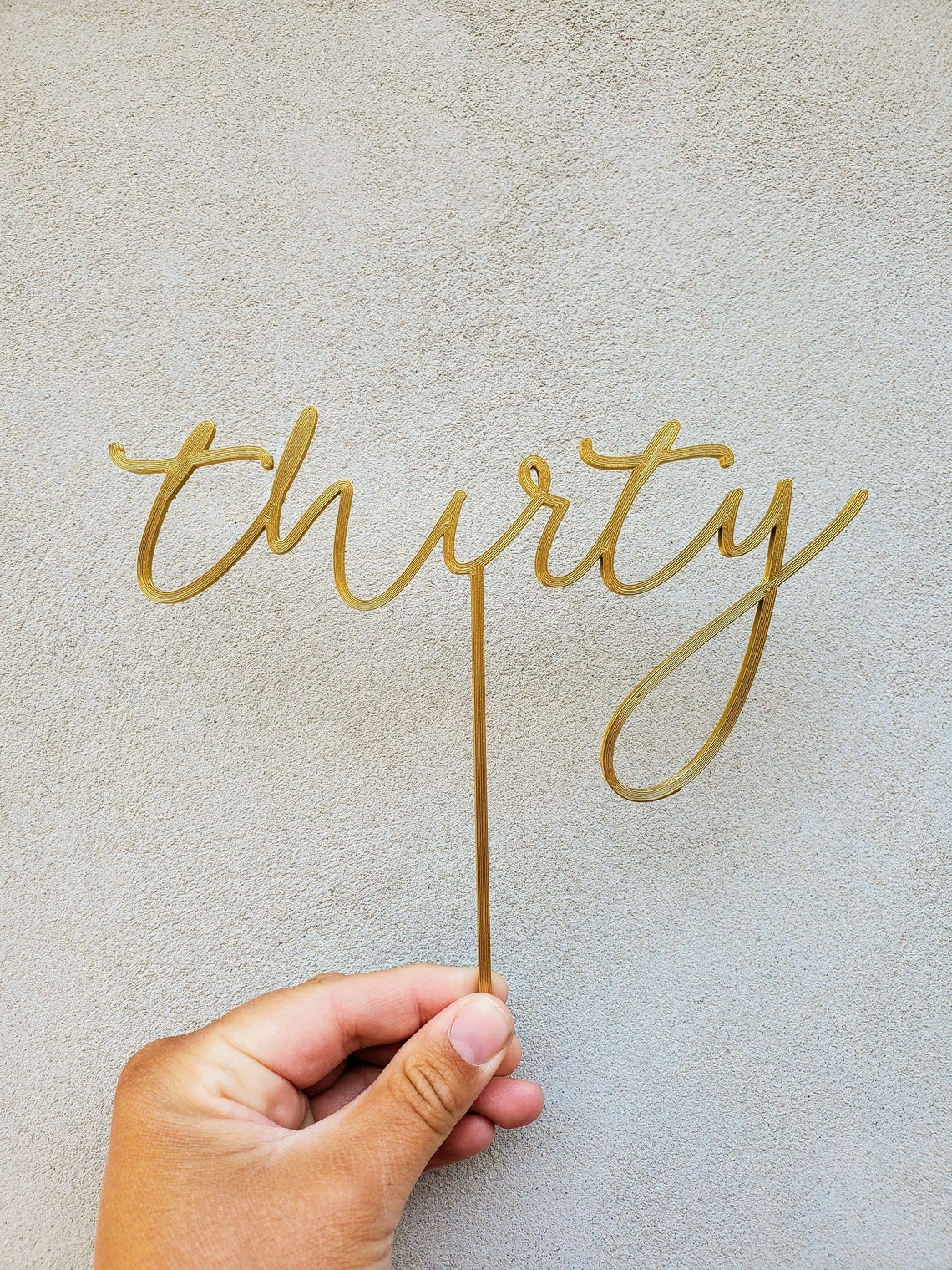 Thirty Cake Topper 30 Cake Topper Age Cake Topper - Etsy