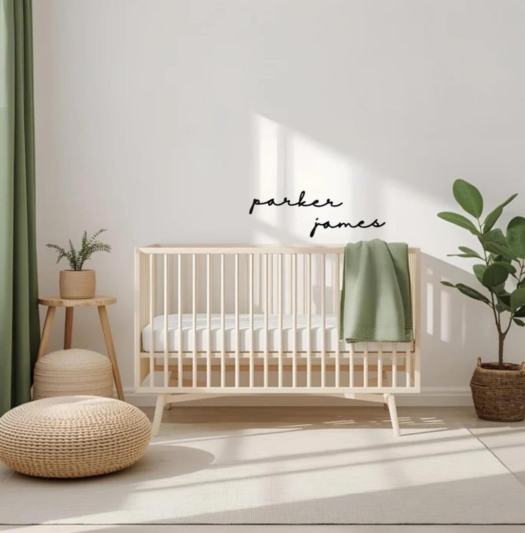 Nursery Name Sign | Baby Name Sign for Nursery | Wood Name Wall Sign ...