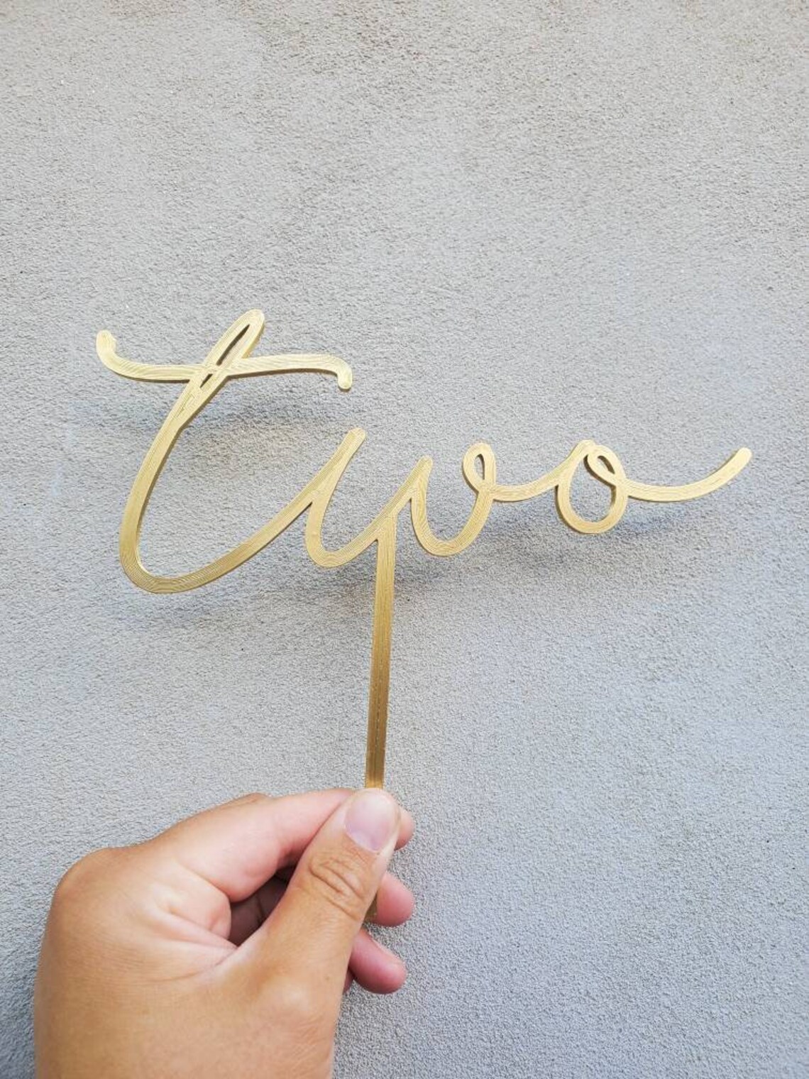 Two Birthday Cake Topper | Second Birthday Cake Topper | Whimsical Two ...