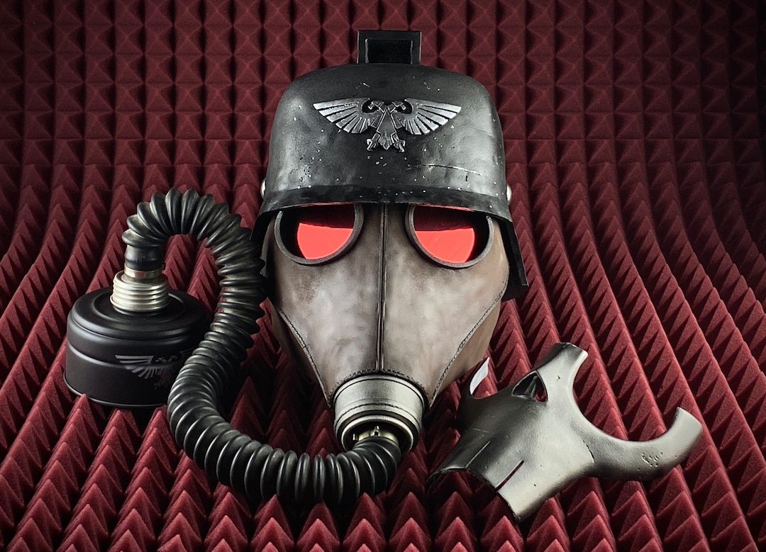 Death Korps of Krieg Helmet N1 W40k for Airsoft/cosplay /any Painting ...