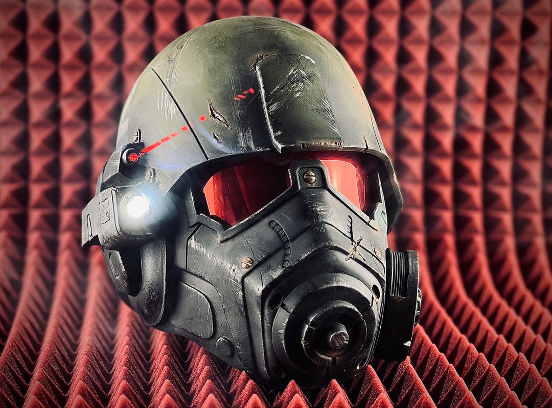 Police Ranger NCR Helmet Fallout for Airsoft/cosplay/any Painting of ...