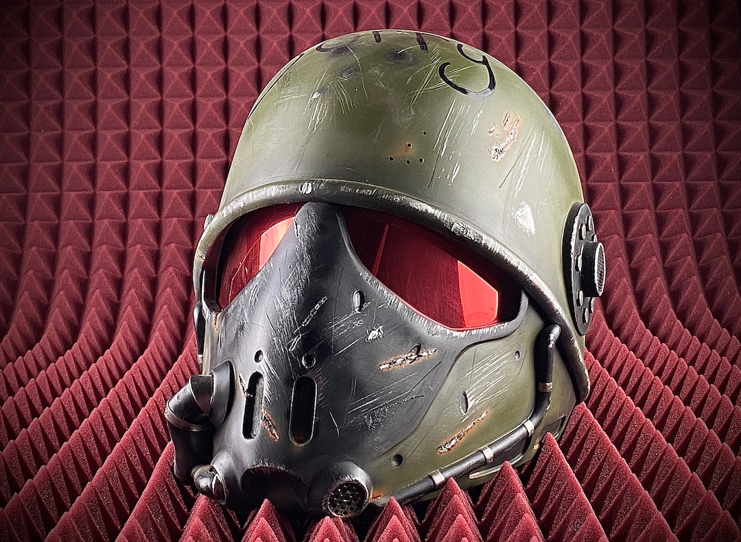 Ranger Combat NCR Helmet Fallout for Airsoft/cosplay /any Painting of a ...