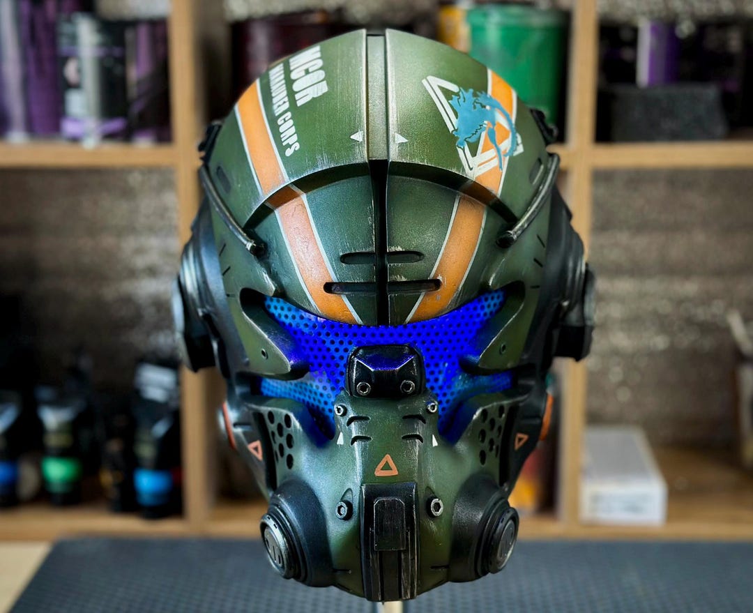 Jack Cooper Helmet "titanfall2" for Airsoft/cosplay /any Painting of ...