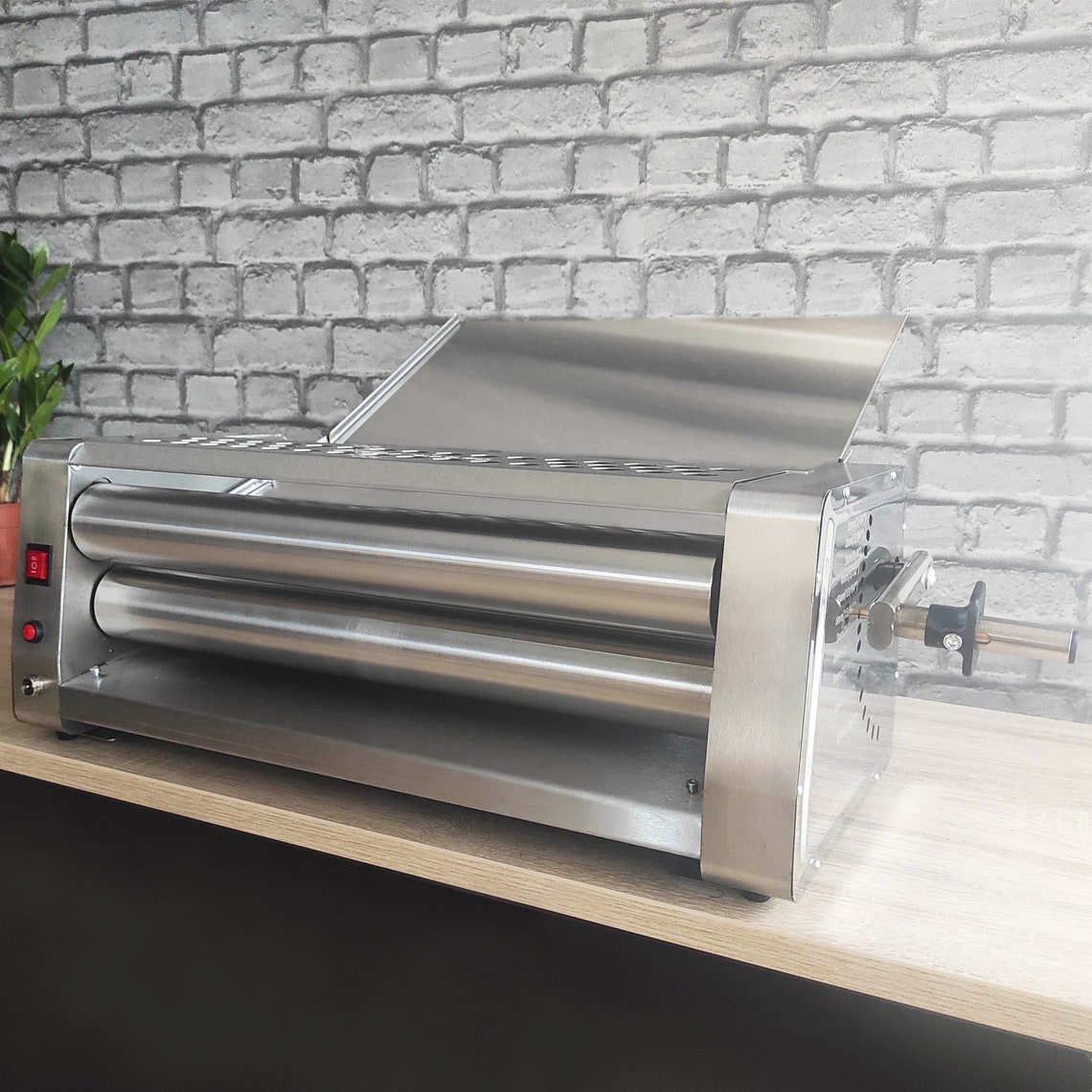 Befav Electric Dough Sheeter Machine With Two Additional Rollers for ...