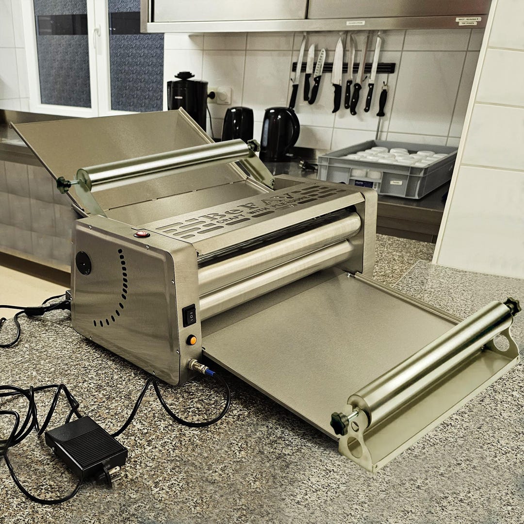 Befav Electric Dough Sheeter Machine With Two Additional Rollers for ...