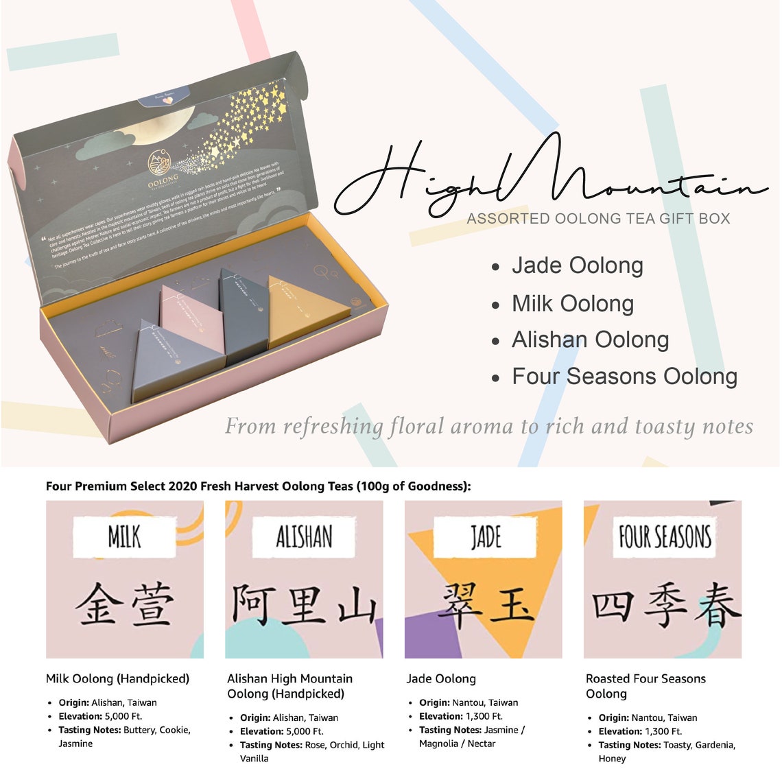 Assorted Oolong Tea Collection - Etsy