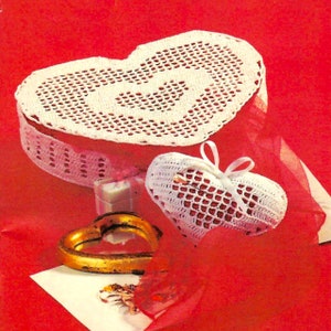 Keepsake Box Crochet Pattern Heart Sachet Crochet Pattern - Etsy
