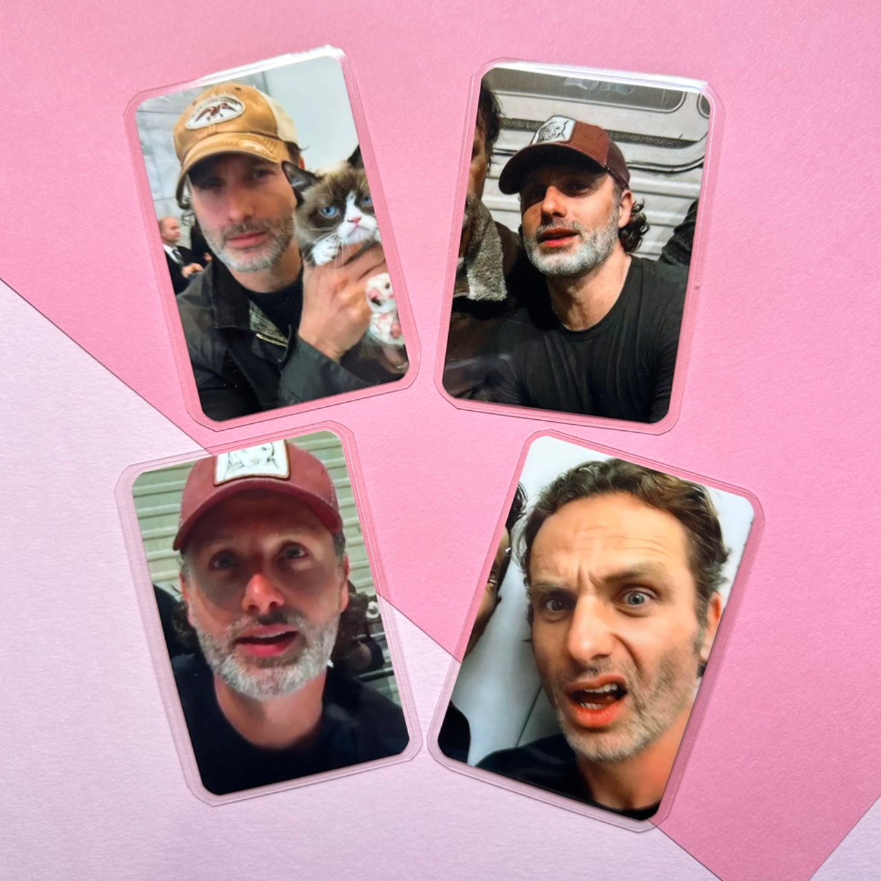 Andrew Lincoln Photocards Rick Grimes Photocards Twd Merch - Etsy