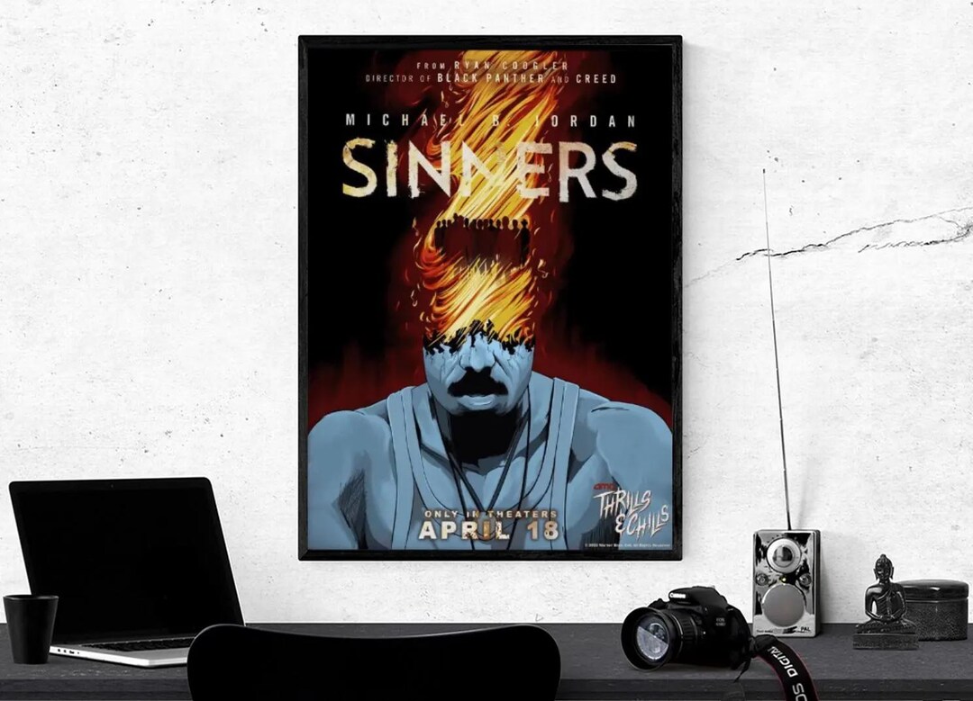 Sinners Movie Poster, Sinners Poster Print, High Quality Movie Poster ...