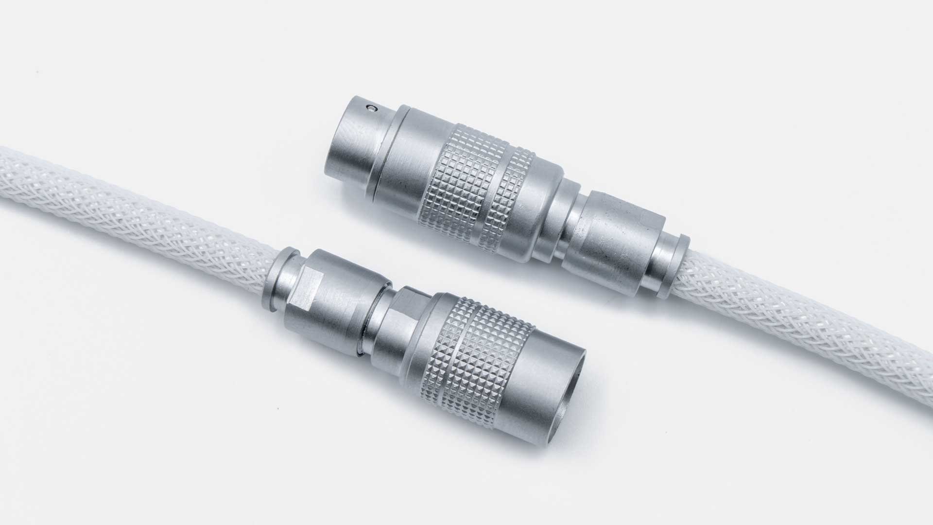 Space Cables Custom Coiled White Cable YC8 - Etsy