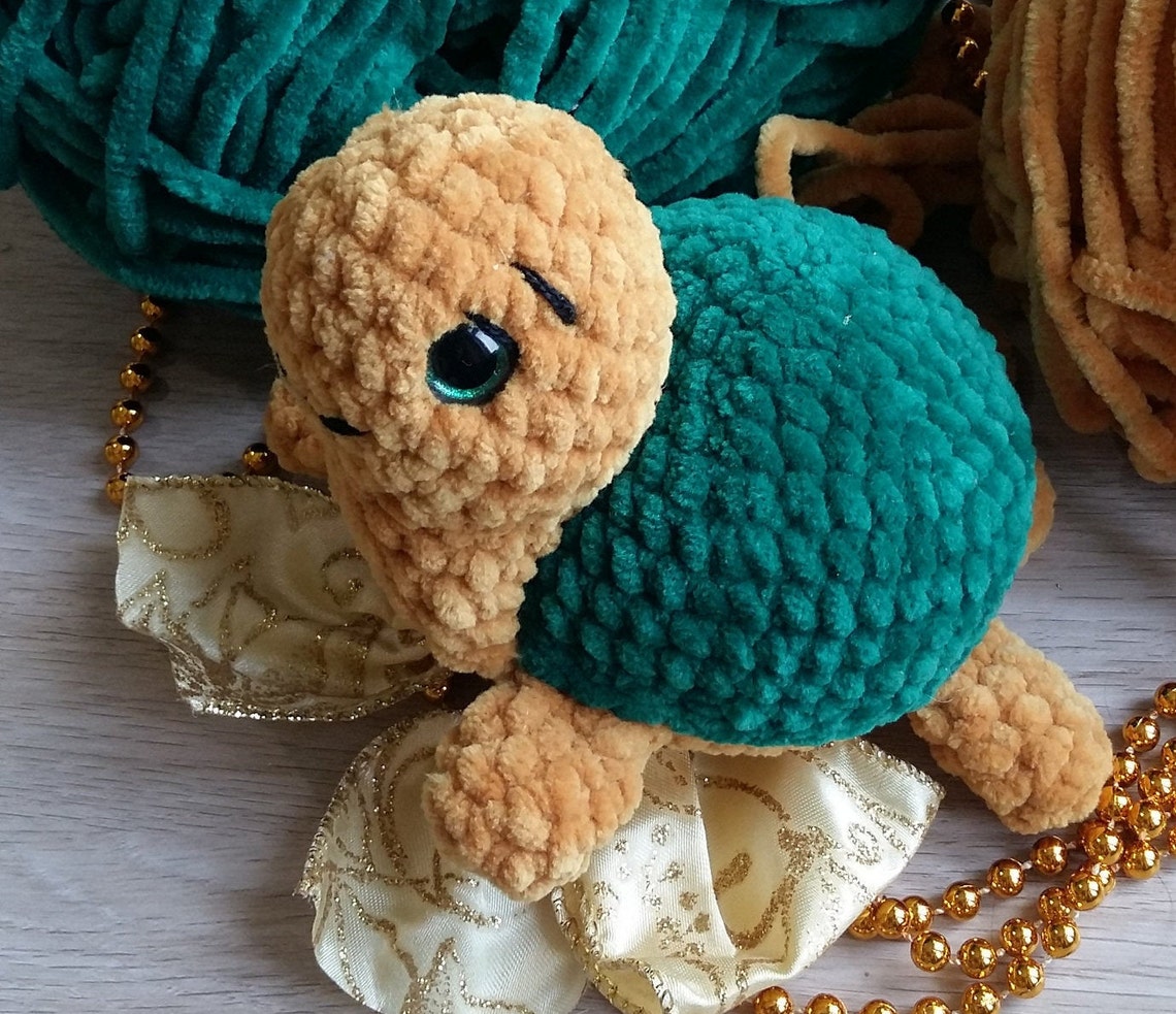 Knitted Turtle Knitted Toy Handmade Toy Amigurumi Crochet Toy Crochet ...